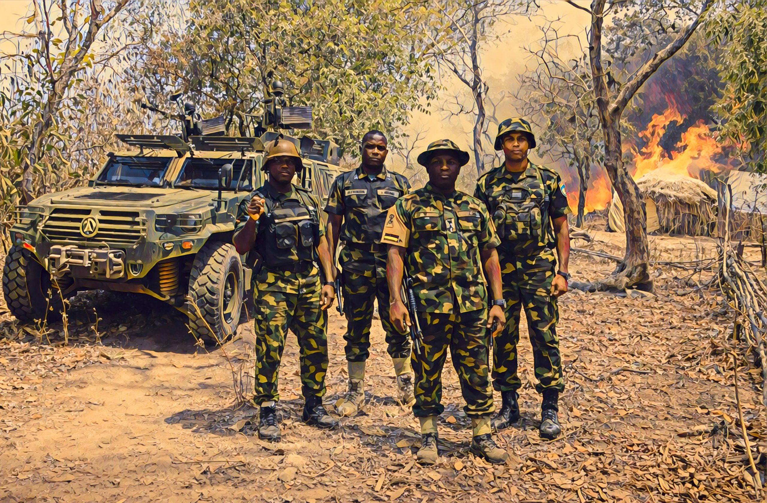 Kachalla: Security Forces Destroy Three Bandit Camps in Kogi